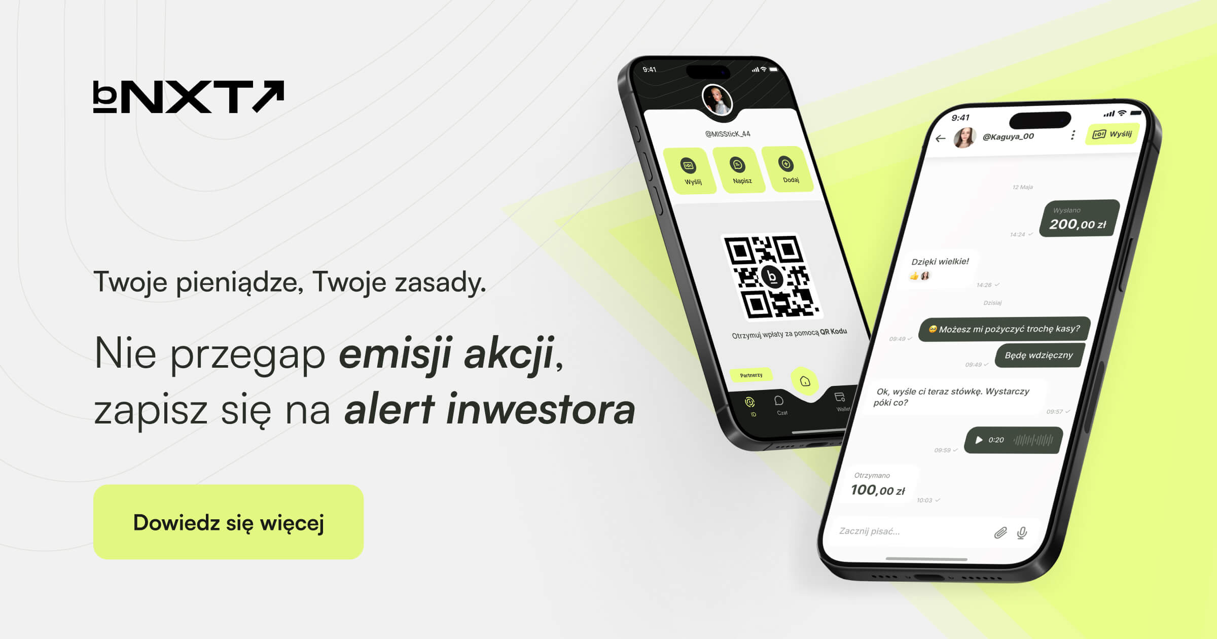 Emiteo - Zainwestuj w BNXT PSA